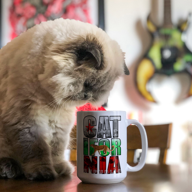Mugs | Rock and Roll Cat